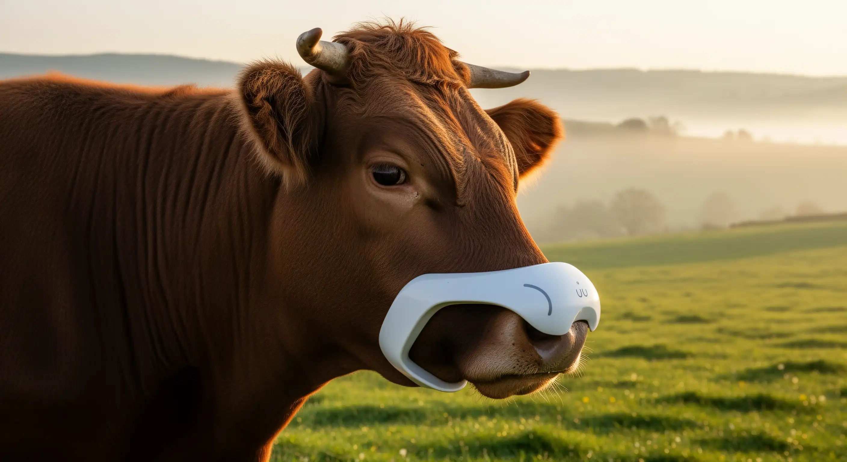 Masques anti-méthane pour vaches : la startup ZELP | Actualités News ...
